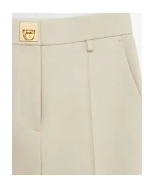 Givenchy Logo Plaque Slim Fit Stirrup Pants