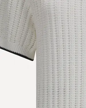 Brunello Cucinelli Ribbed-knit Short-sleeved Dress