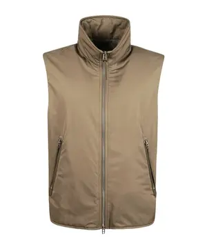 TOM FORD Sleeveless Vest With Zip Closure