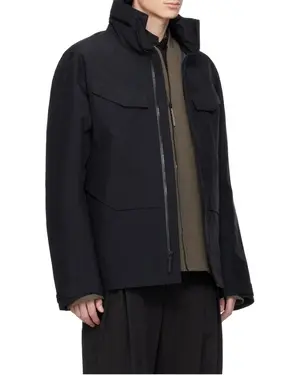 Veilance Field Windbreaker Jacket - Black