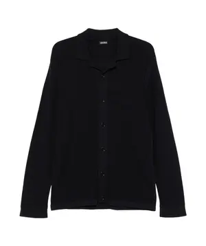 Zegna Wool Shirt - Black