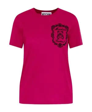 Moschino Embroidered Logo Crewneck T-shirt