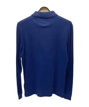 Emporio Armani Logo Long-sleeved Polo Shirt