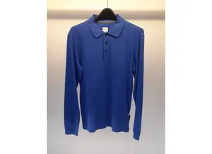 Emporio Armani Logo Long-sleeved Polo Shirt