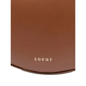 Soeur Small Wino Leather Shoulder Bag - Brown