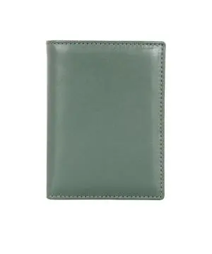 Comme Des Garçons Foil-print Folding Wallet - Black