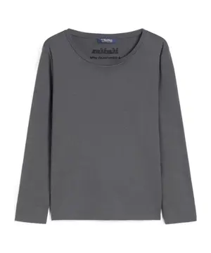 Max Mara Long Sleeve Jersey T-shirt - Black
