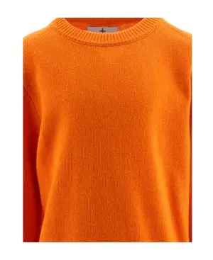 Stone Island Teen Logo-patch Crew Neck Sweatshirt