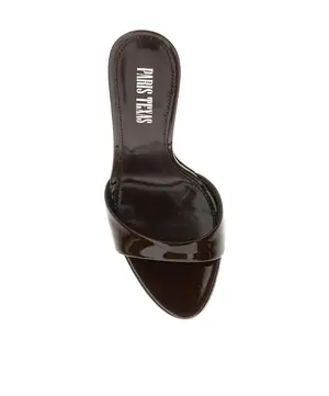 Paris Texas Slip-on High-heeled Sandals - Brown