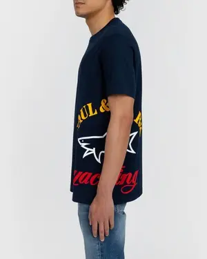 Paul & Shark T-shirt With Round Neck And Short Sleeves