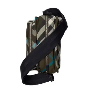 Burberry Shield Checked Camera Bag