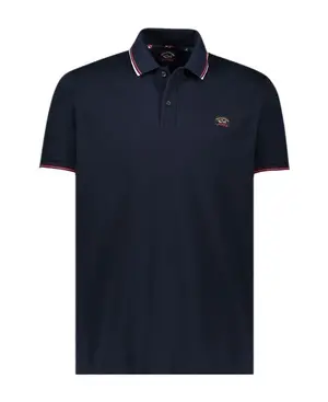 PAUL  SHARK Logo Short-sleeved Polo Shirt