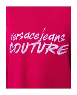 Versace Logo Intarsia-knit Jumper