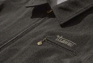 Visvim Long Sleeve Zip-up Jacket - Black