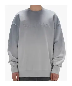 J.W.ANDERSON Gradient Logo Embroidered Crewneck Sweatshirt