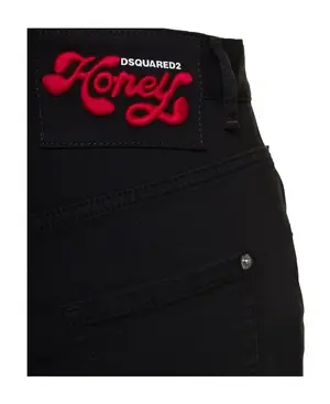Dsquared2 Honey Dyed Curvy Baggy Jeans