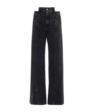 MAISON MARGIELA Wide-leg Five-pocket Jeans