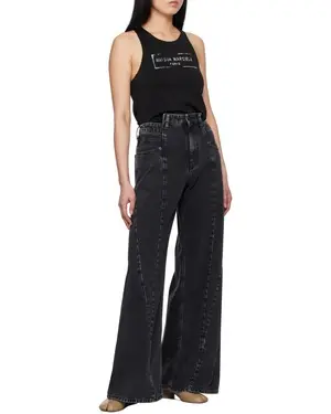 MAISON MARGIELA Wide-leg Five-pocket Jeans