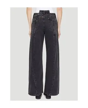MAISON MARGIELA Wide-leg Five-pocket Jeans
