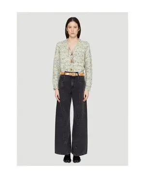MAISON MARGIELA Wide-leg Five-pocket Jeans
