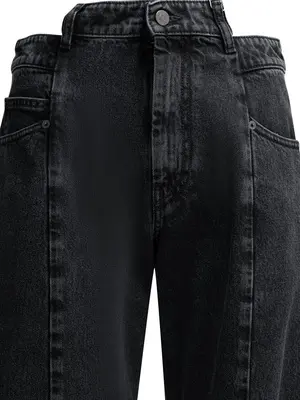 MAISON MARGIELA Wide-leg Five-pocket Jeans - No