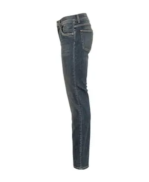 Dolce & Gabbana Straight-leg Jeans With Logo Plaque