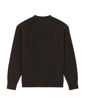 Kenzo Logo Patch Drop-shoulder Sweatshirt - Black