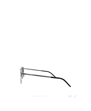 Saint Laurent Loulou Heart Frame Sunglasses - Gray
