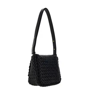Bottega Veneta Cobble Mini Shoulder Bag - Black