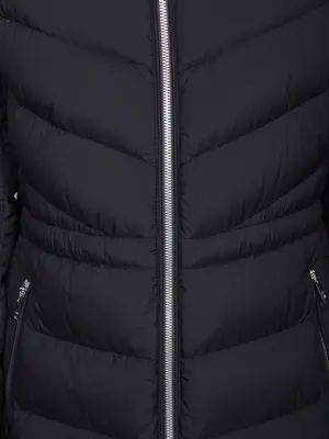 Moose Knuckles Zip-up Padded Jacket With Removable Fur