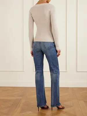 Max Mara V-neck Ribbed Cardigan - No