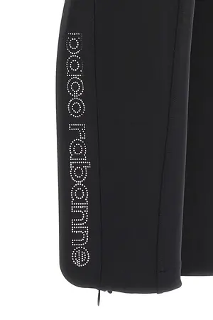 Rabanne Logo Detailed High Waisted Leggings