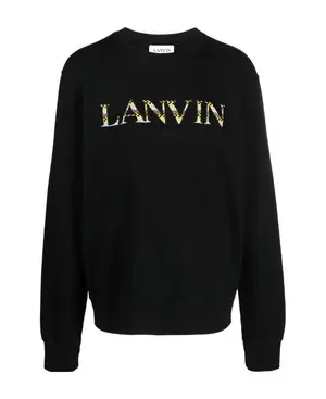 Lanvin Logo Sweatshirts Hoodies For Men