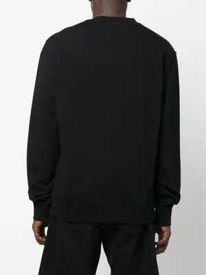LANVIN Logo Embroidered Crewneck Sweatshirt