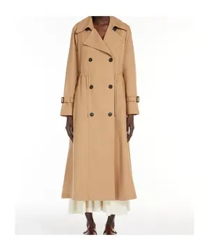 Max Mara Double-breasted Belted Trench Coat