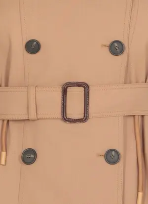 Max Mara Double-breasted Belted Trench Coat