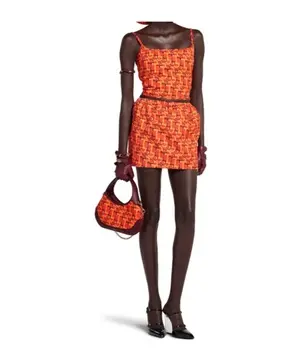 Gucci Horsebit Printed Mini Skirt
