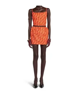Gucci Horsebit Printed Mini Skirt