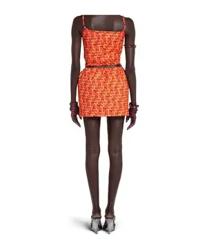 Gucci Horsebit Printed Mini Skirt