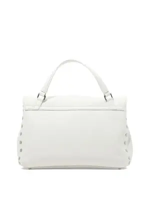ZANELLATO Postina S Daily Foldover Top Handbag - White