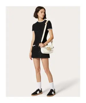 Valentino Garavani Glaze Tweed Short Dress With Contrast Trim