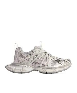 Balenciaga 3xl Extreme Laces B Sneakers - Gray