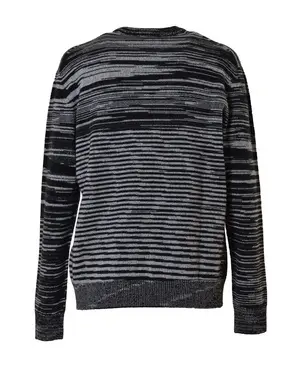 Missoni Striped Cashmere Jumper - Black
