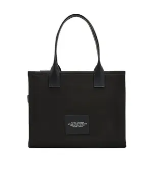 Marc Jacobs The Cargo Logo Printed Large Tote Bag - Black