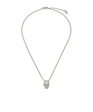 Alexander McQueen Skull Chain-linked Necklace - Silver