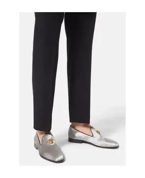 Versace Medusa-head Slip-on Loafers