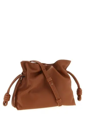 Loewe Mini Flamenco Clutch Bag - Brown
