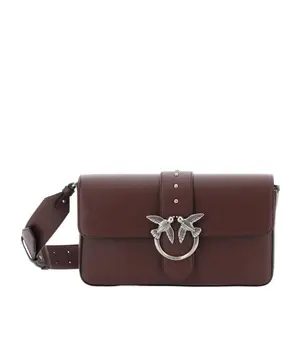 Pinko Love Bag Large Crossbody Bag - Red