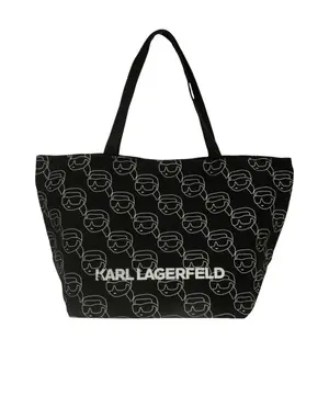 Karl Lagerfeld Monogram Tote Bag