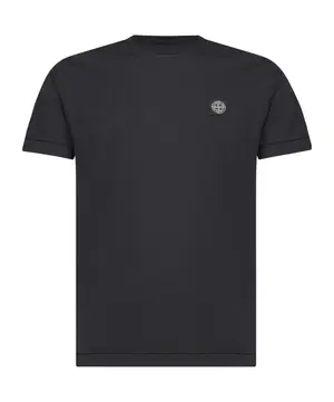 Stone Island Compass Patch Slim T-shirt - Black